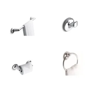 Grohe 40374001 Essentials Toilet Brush Set | Bathroom Accessories