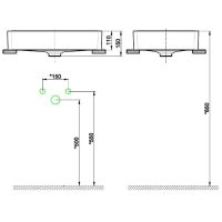 American Standard Acacia SupaSleek CCASF412 Vessel Wash Basin