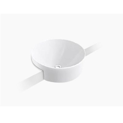 Kohler Forefront K-98930X-1-0 Square Semi-Recessed Lavatory Basin