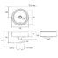 Kohler K-14800X-0 Chalice Round Vessel Lavatory 17" | Bathroom Basin