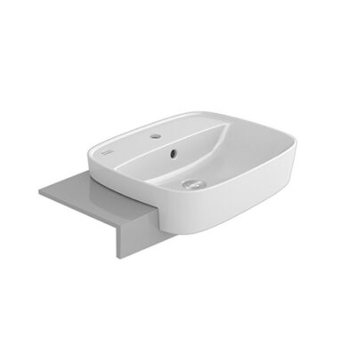 Kohler Forefront K-98930X-1-0 Square Semi-Recessed Lavatory Basin